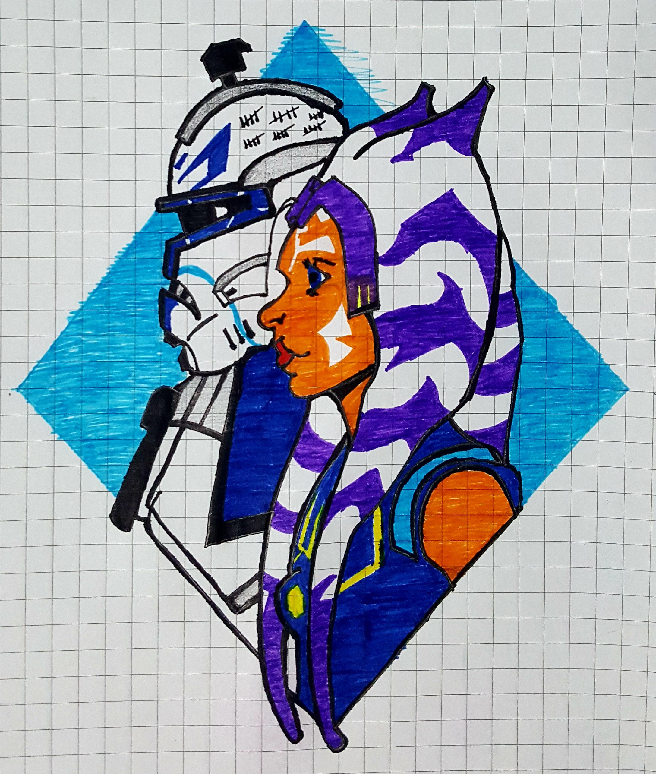 Captain Rex & Padawan Ashoka Tano (Star Wars:Clone Wars) | Scrolller