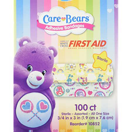 carebears bandaids over the beans
