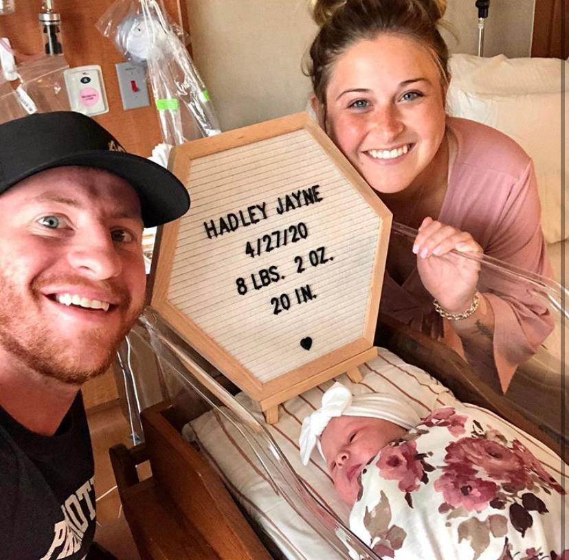 Carson and His Wife Had their first child together yesterday. | Scrolller