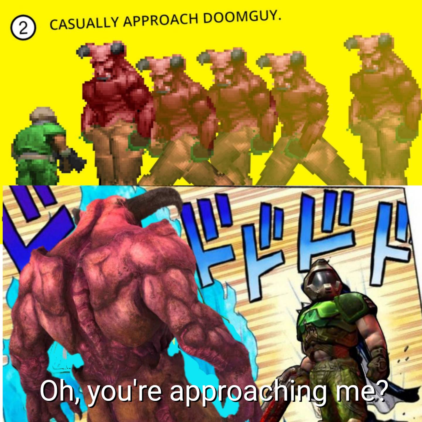 Casually approach your Doom | Scrolller