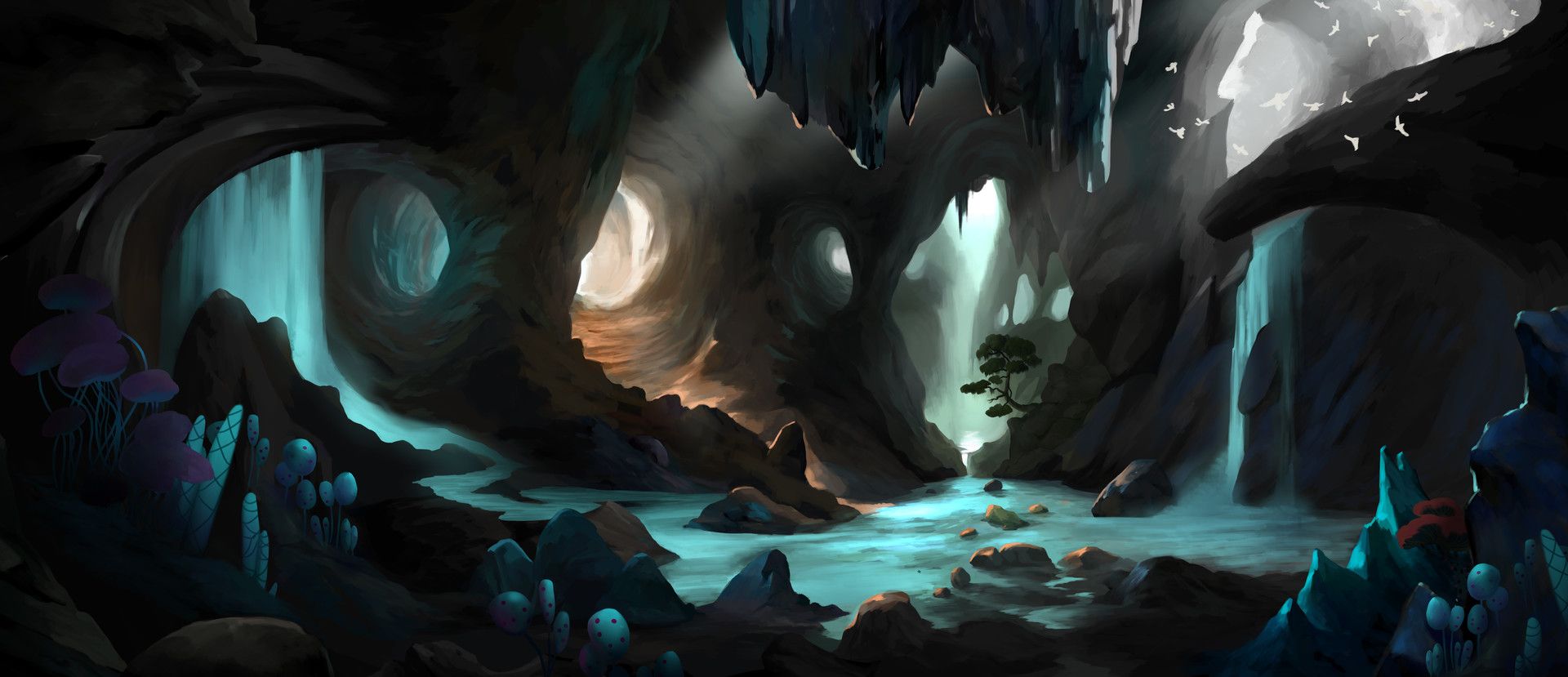 Cave, by Kobra Khaki | Scrolller