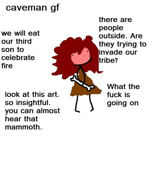 caveman gf | Scrolller