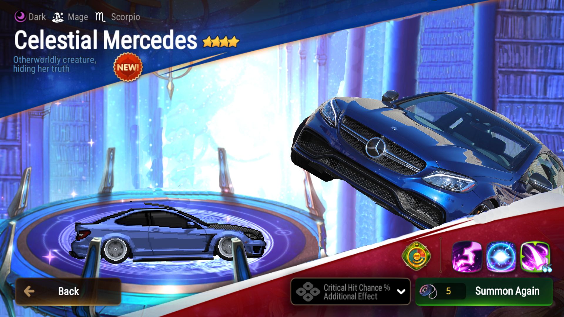 Celestial Mercedes | Scrolller