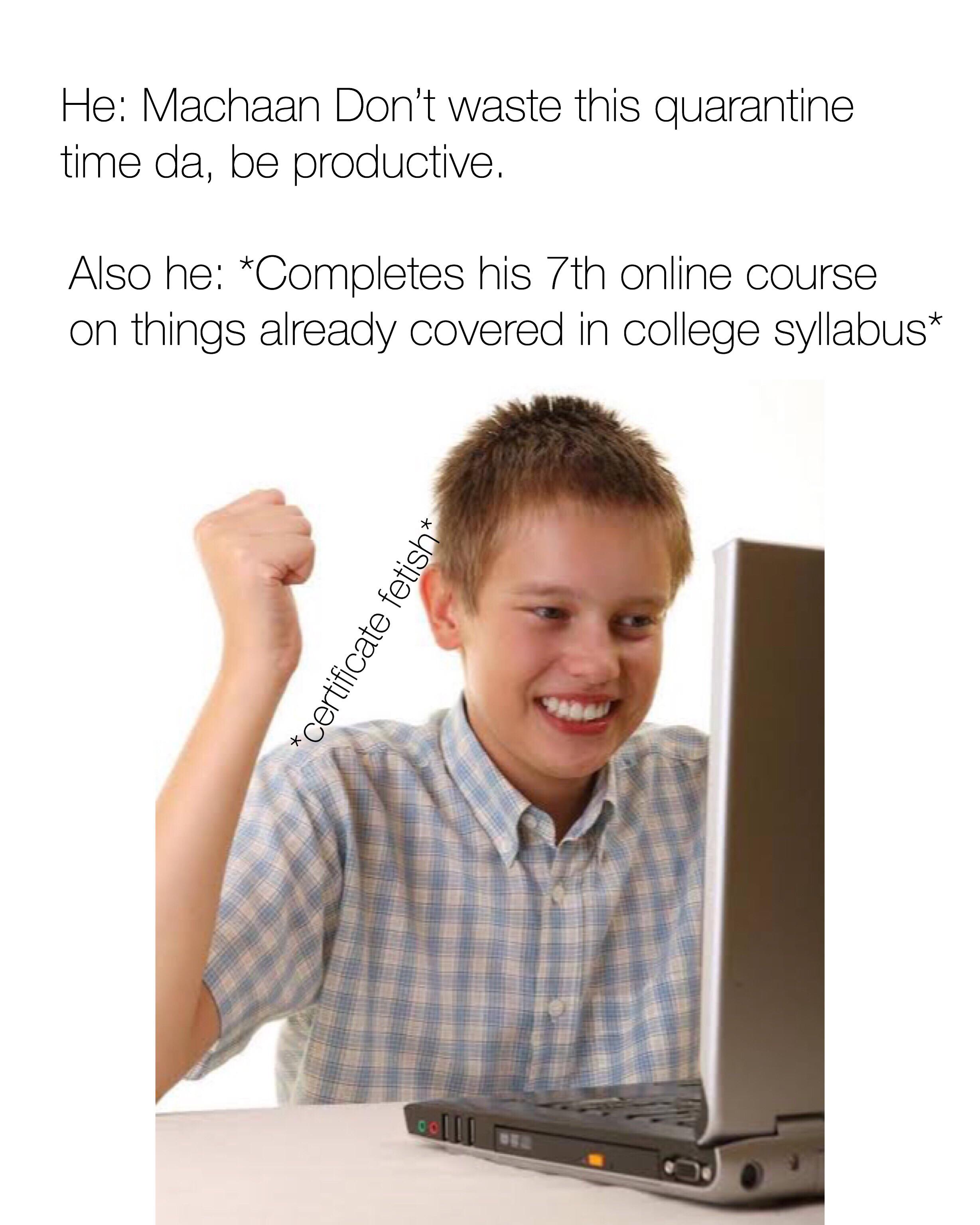 Certificate fetish boys learning hello world program for the nth time | Scrolller