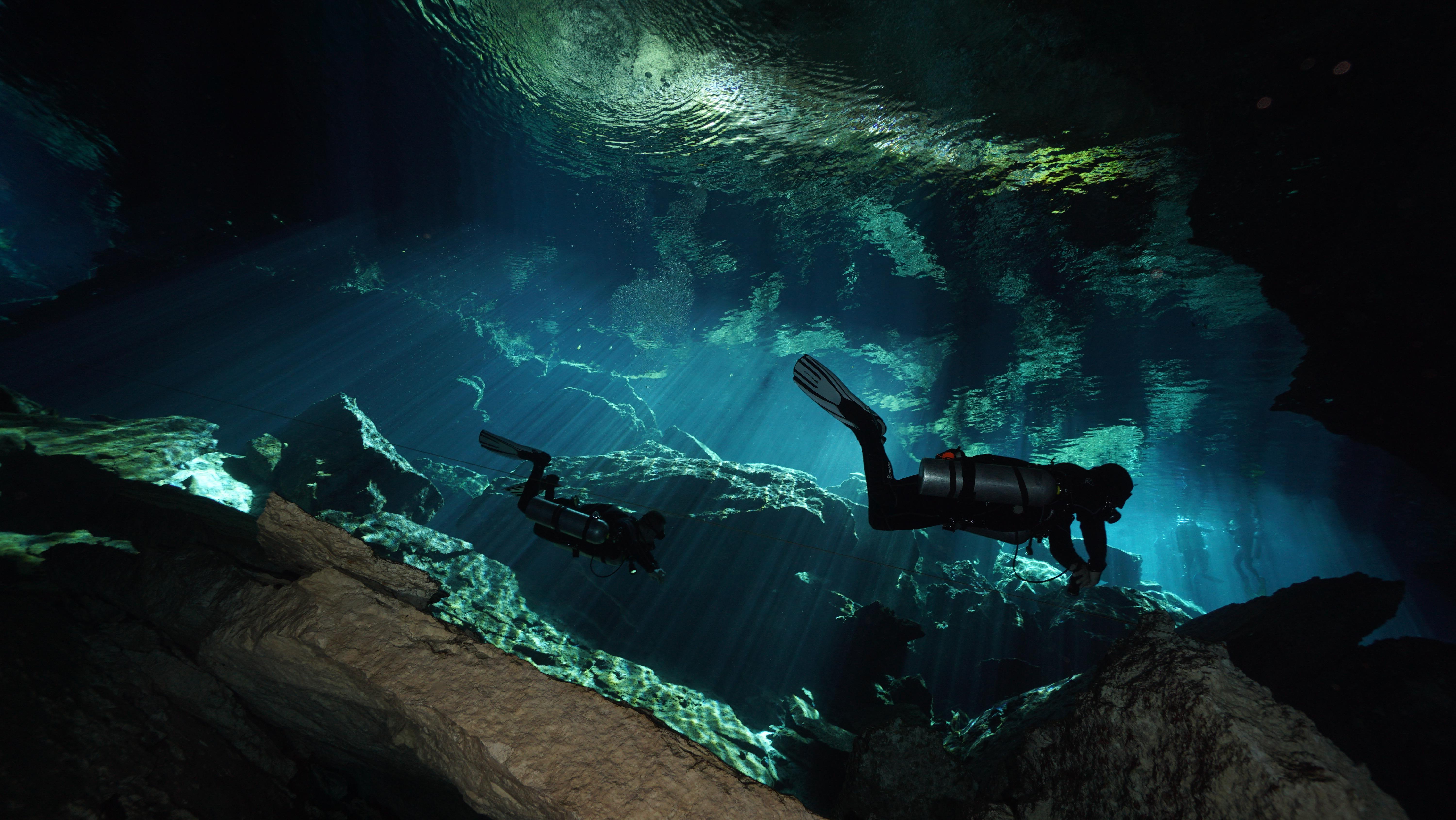 Chac Mool, Best Cenote for First timers in cavern diving! | Scrolller
