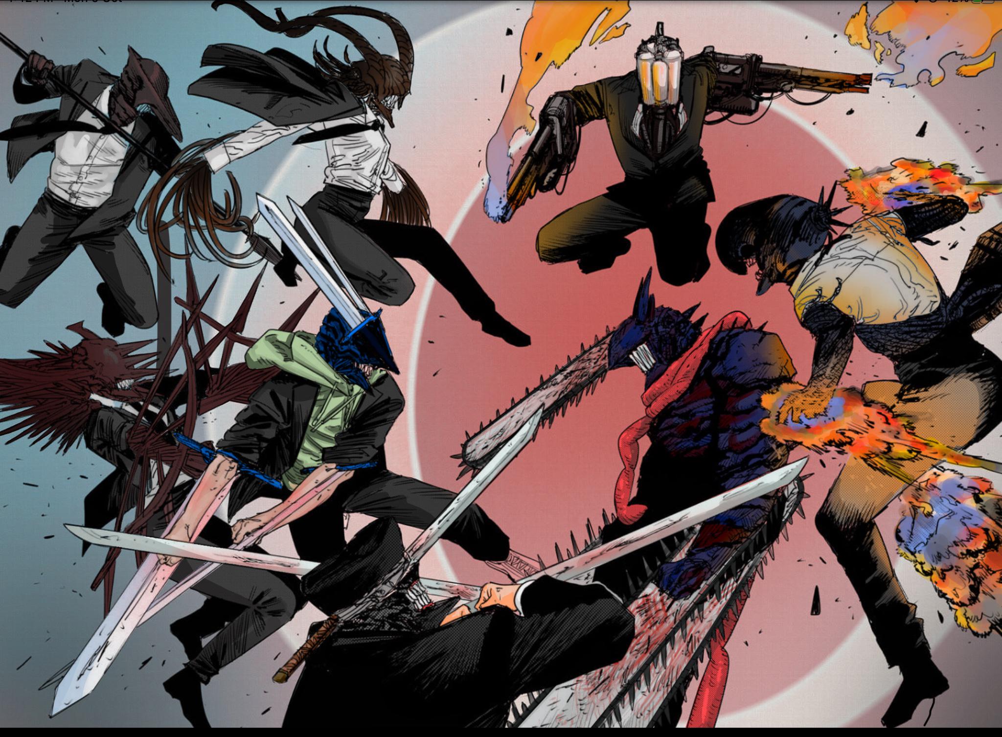 Chainsawman V 7 Deadly Simps | Scrolller