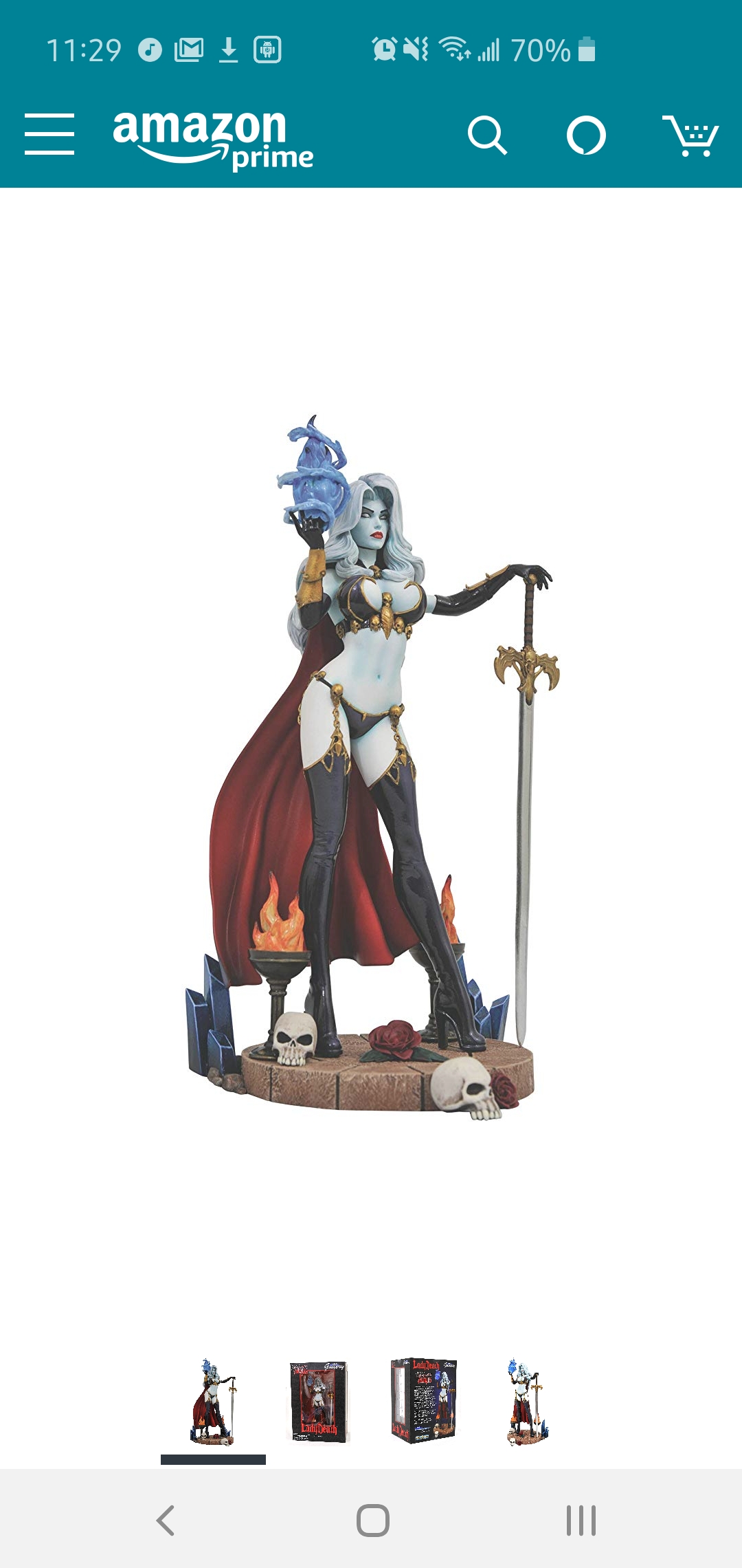[challenge] buy one of those figurines that are 1/6th scale and cum on it. | Scrolller