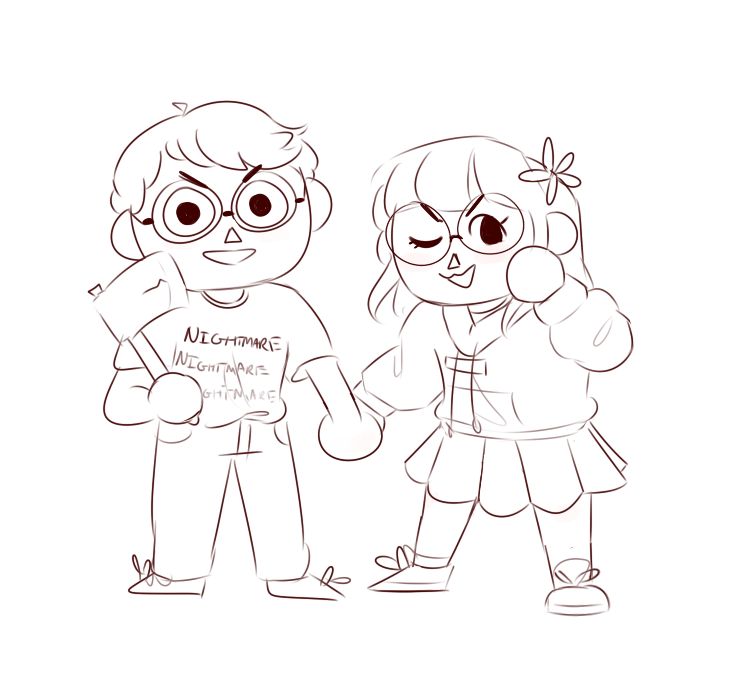 Chaotic Duo! (A lil doodle) | Scrolller