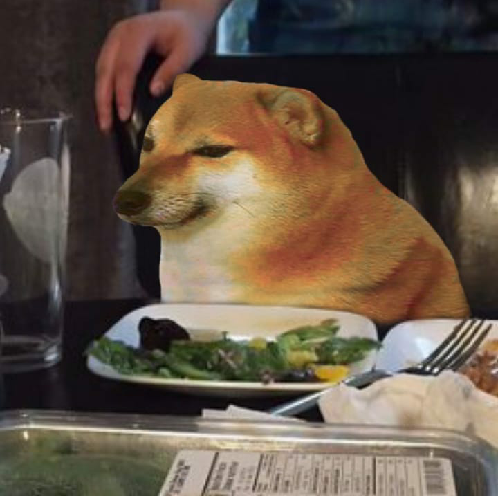 Discover more like Blessed: Cheems eamting salad and Related Content | Scrolller