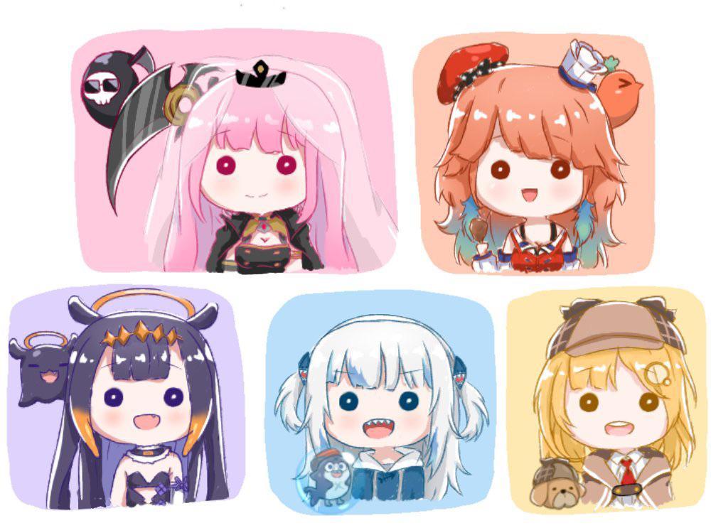 Chibi HoloMyth | Scrolller