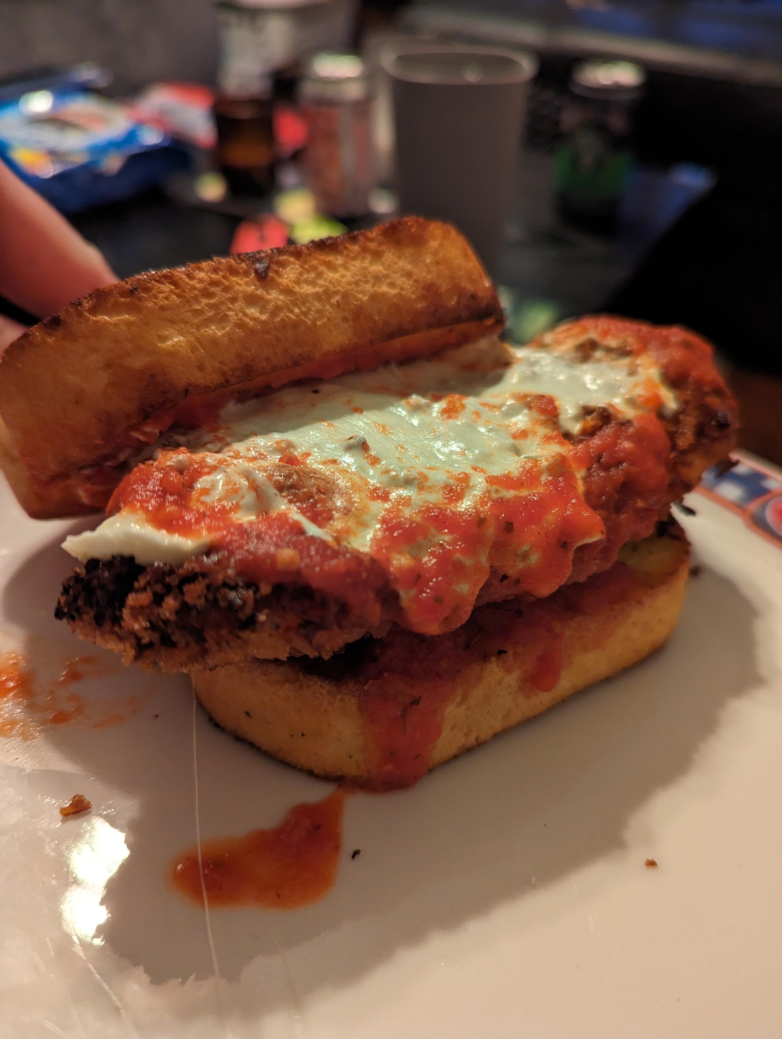 Chicken Parm sandwich | Scrolller