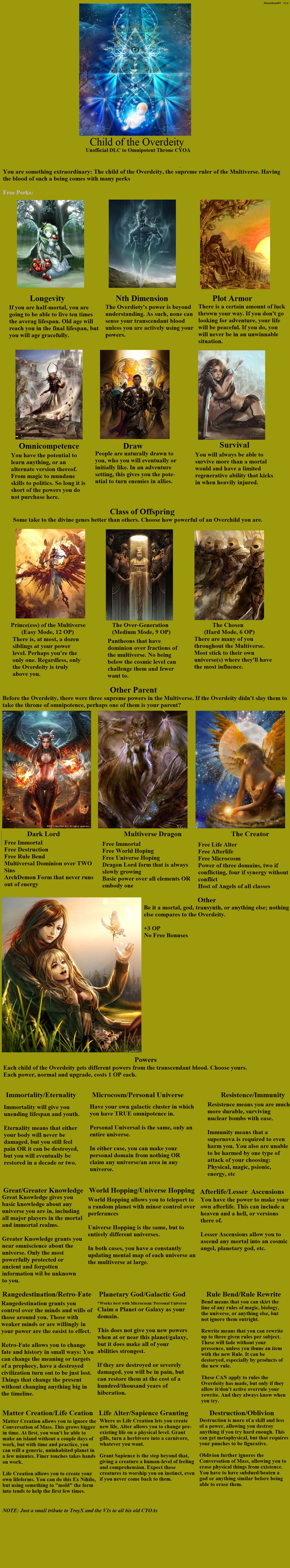 Child of the Overdeity CYOA V1 | Scrolller