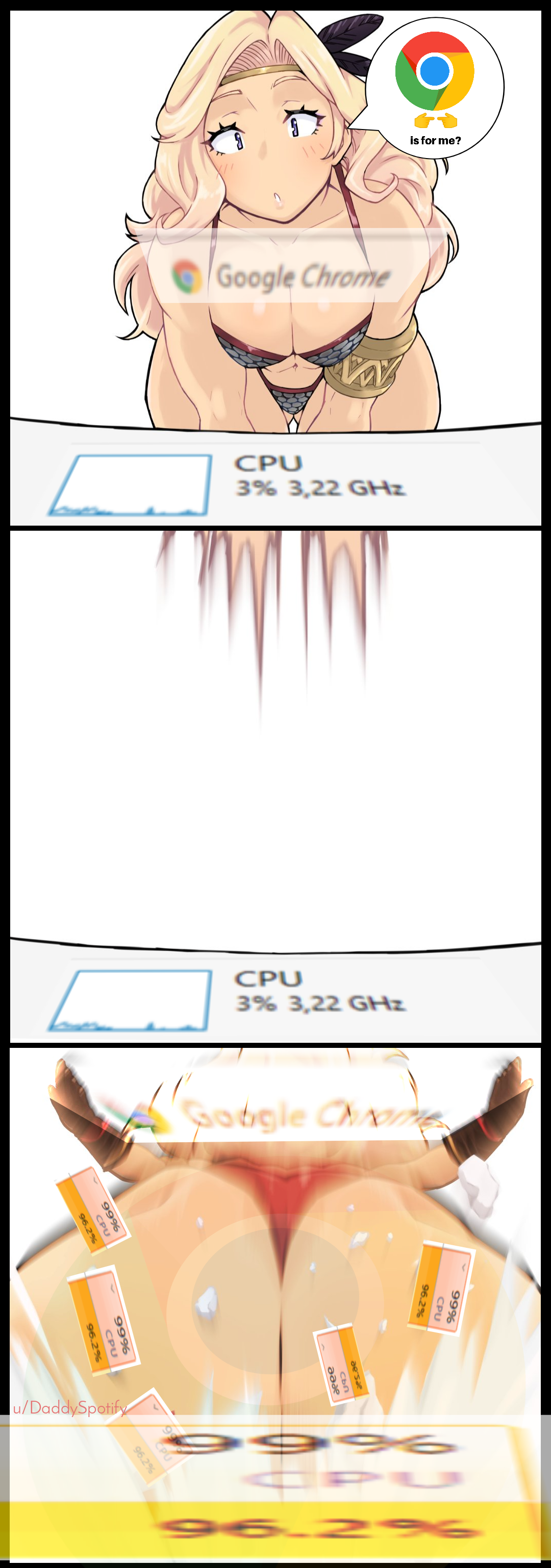 Chrome is extra thicc | Scrolller