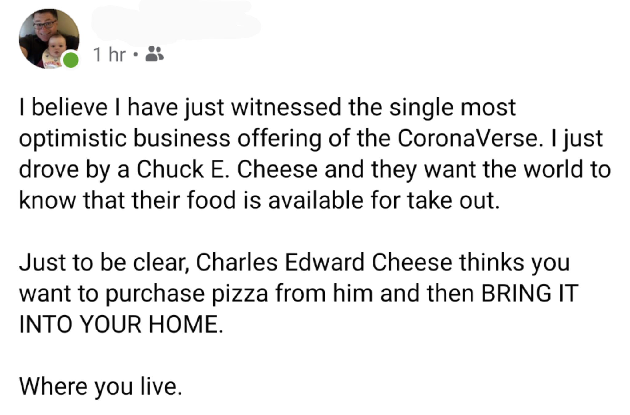 Chuck E. Cheese shooting his shot! | Scrolller