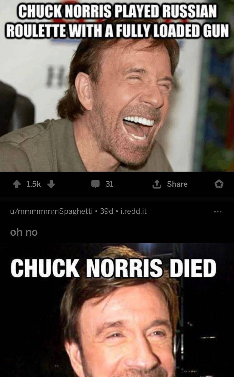 Chuck nooo | Scrolller