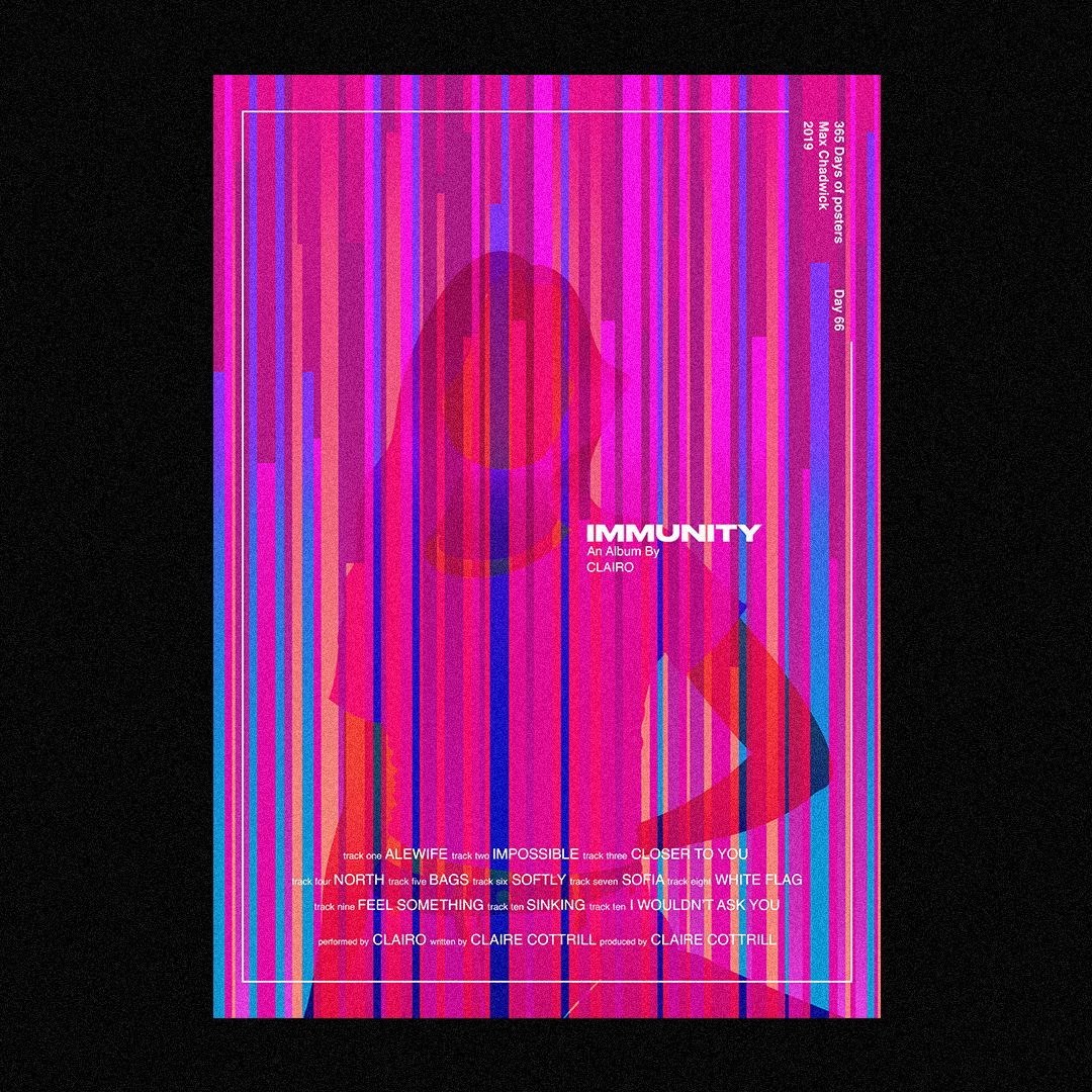 Clairo - Immunity alt album poster by myself (IG: Maxchadwiick) | Scrolller