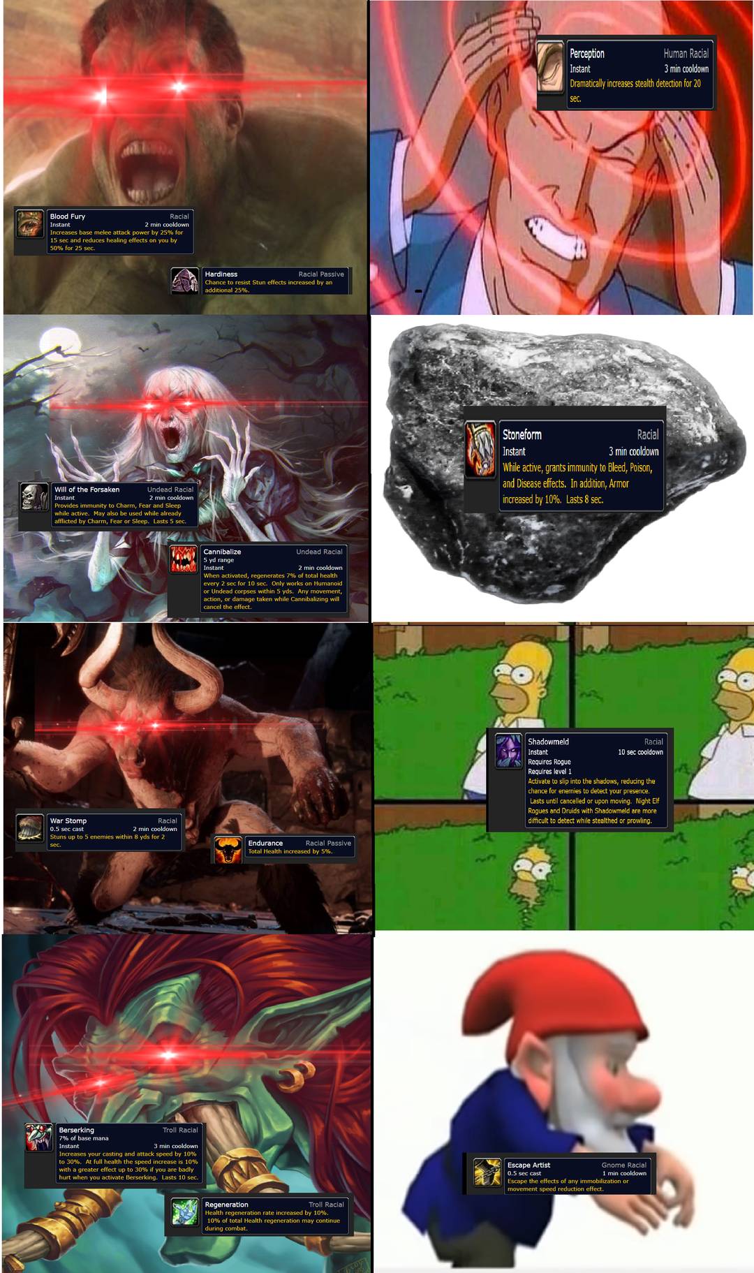 Classic WoW's faction and race balance in a nutshell. | Scrolller