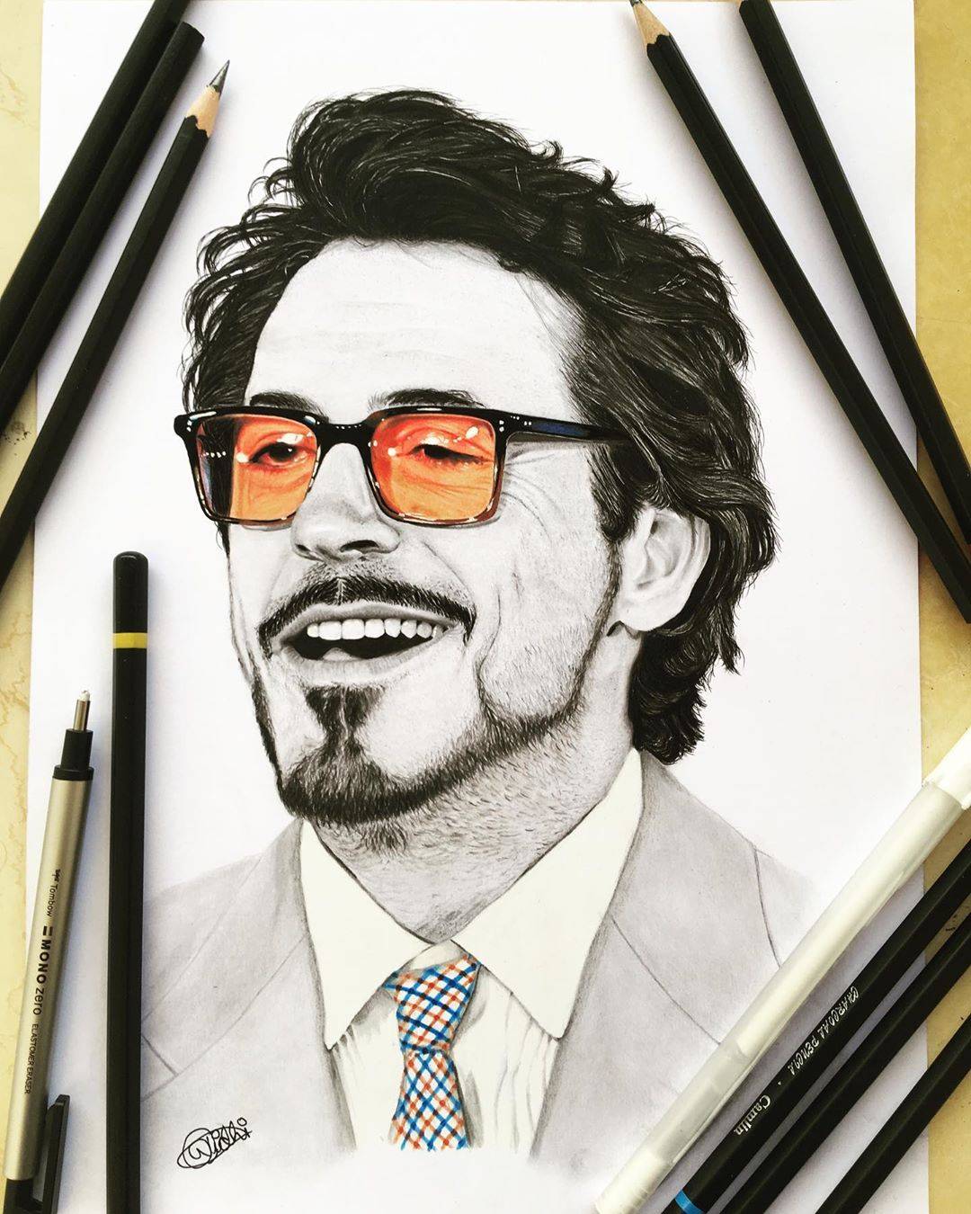 Classy Robert, Nidhi, Pencil, 2020 | Scrolller