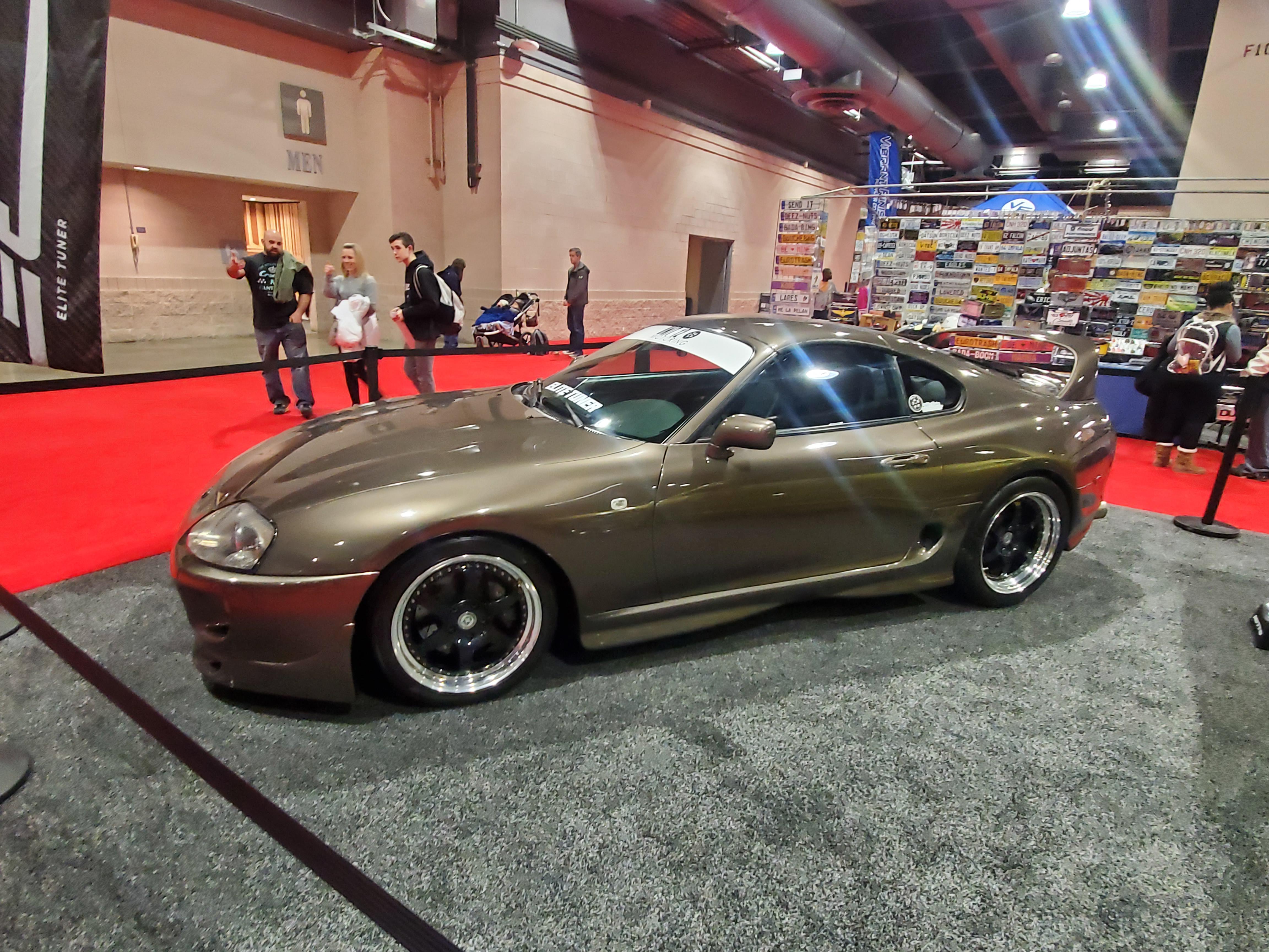 Clean supra at Philly auto show. | Scrolller