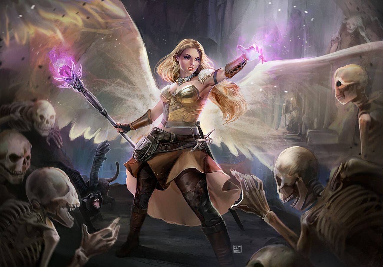 Cleansing of the Undead by clayscence art | Scrolller