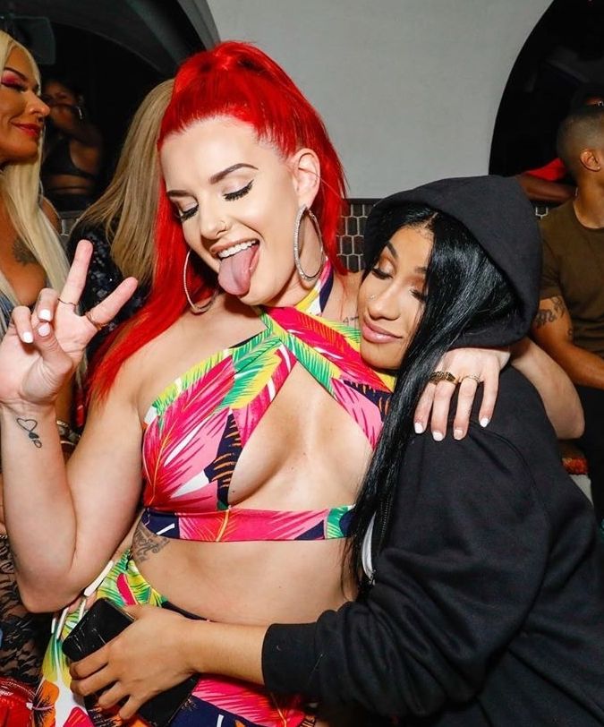 Cleavage and Cardi B | Scrolller