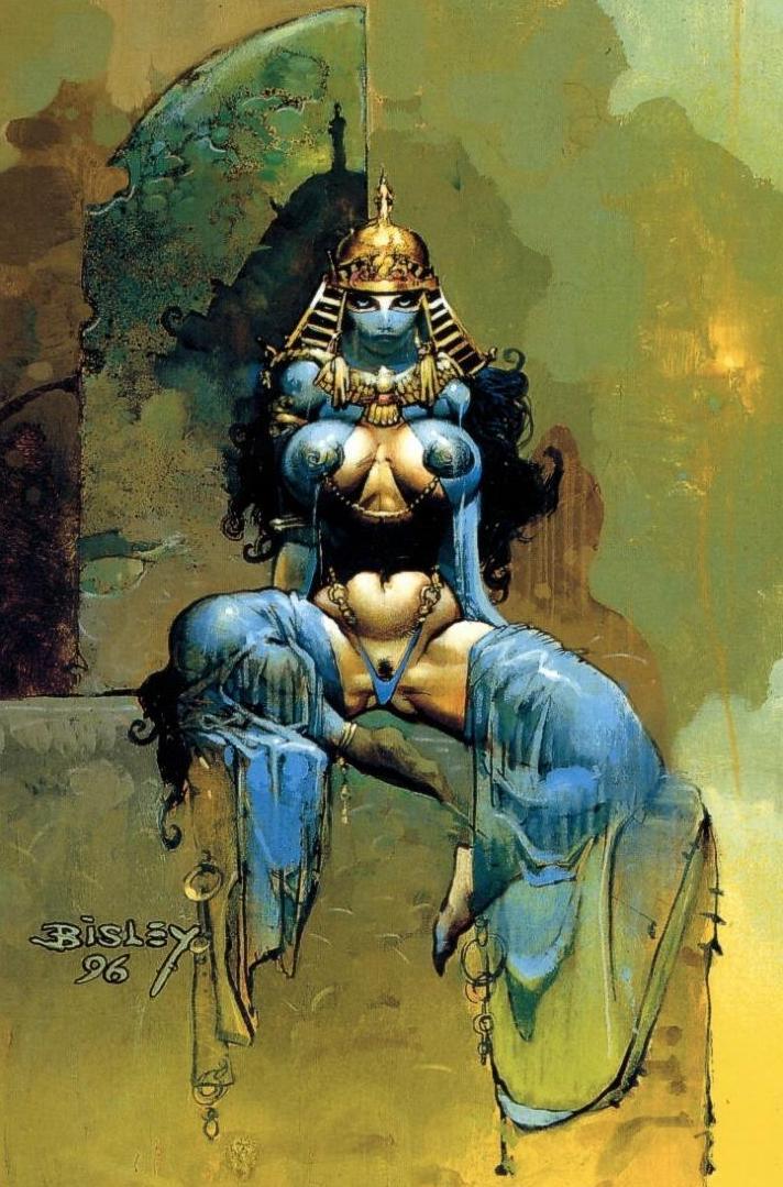 Cleopatra by Simon Bisley (1996) | Scrolller