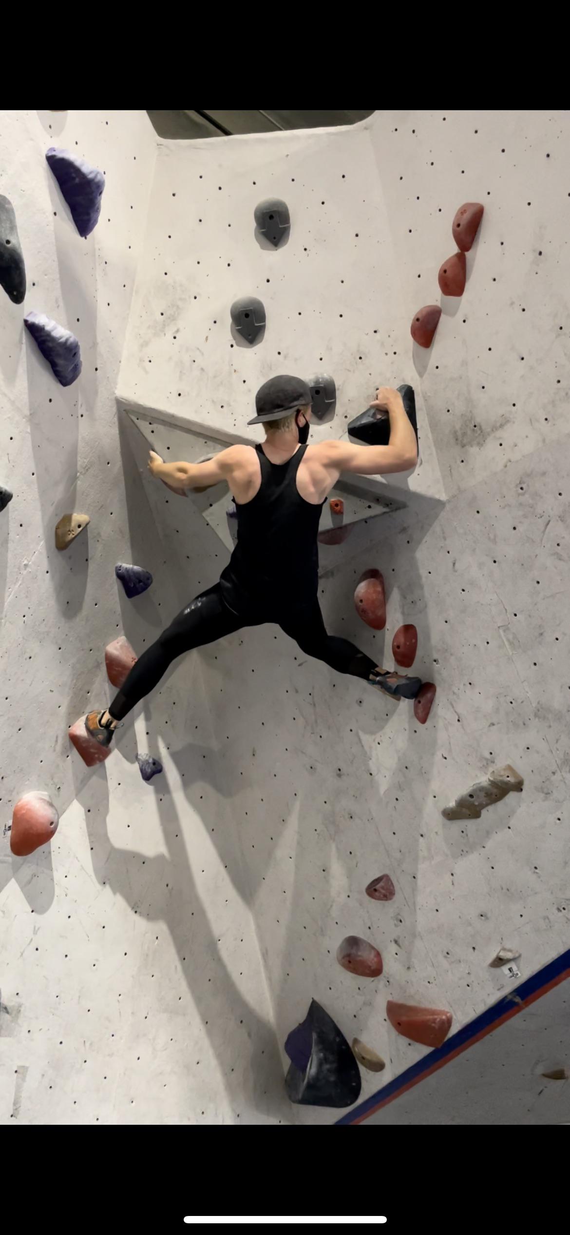 Climbing has given me the back of my dreams | Scrolller