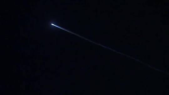 Close-up tracking shot of SpaceX's Falcon 9 rocket launch from Vandenberg AFB | Scrolller