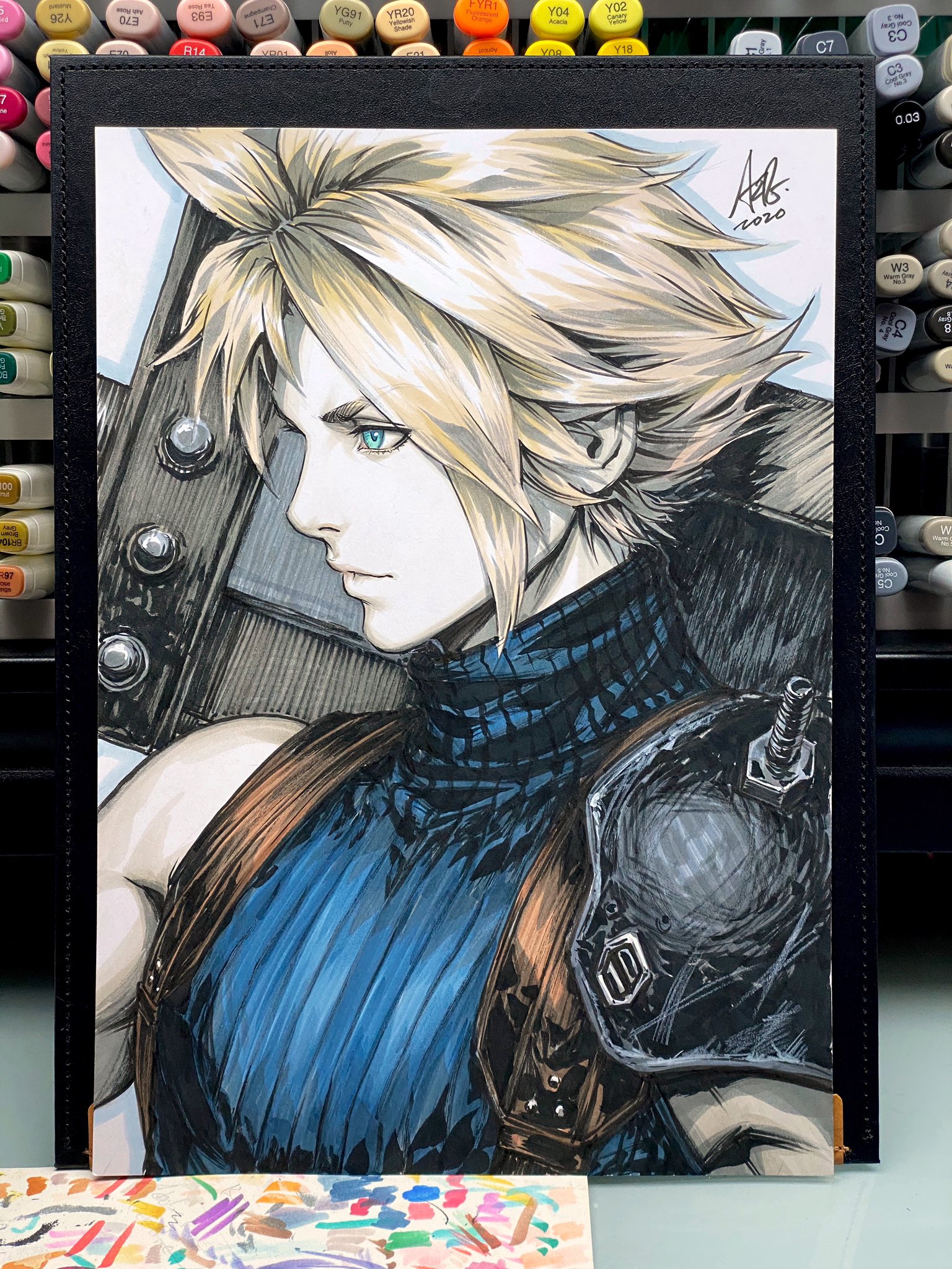 Cloud Strife by Artgerm | Scrolller