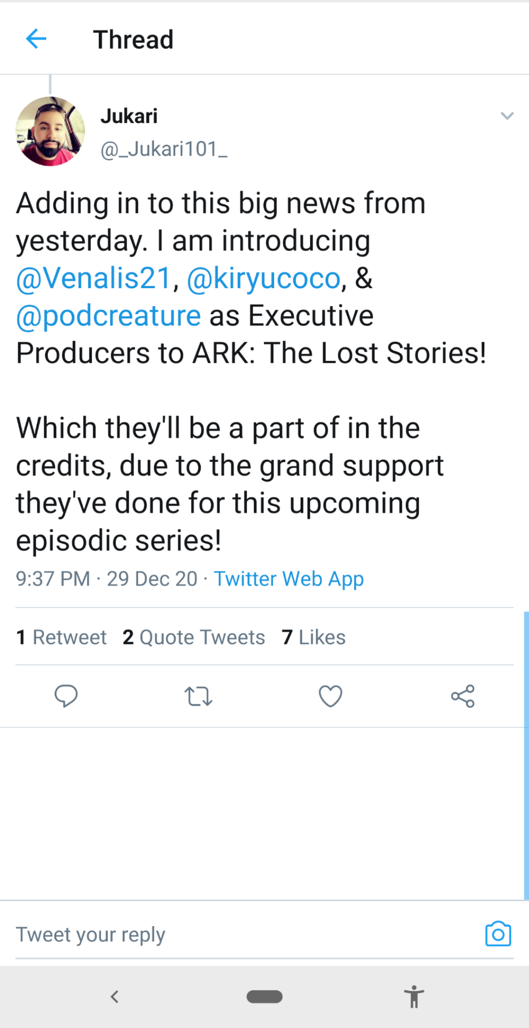 Coco is the executive producer of ark now? | Scrolller