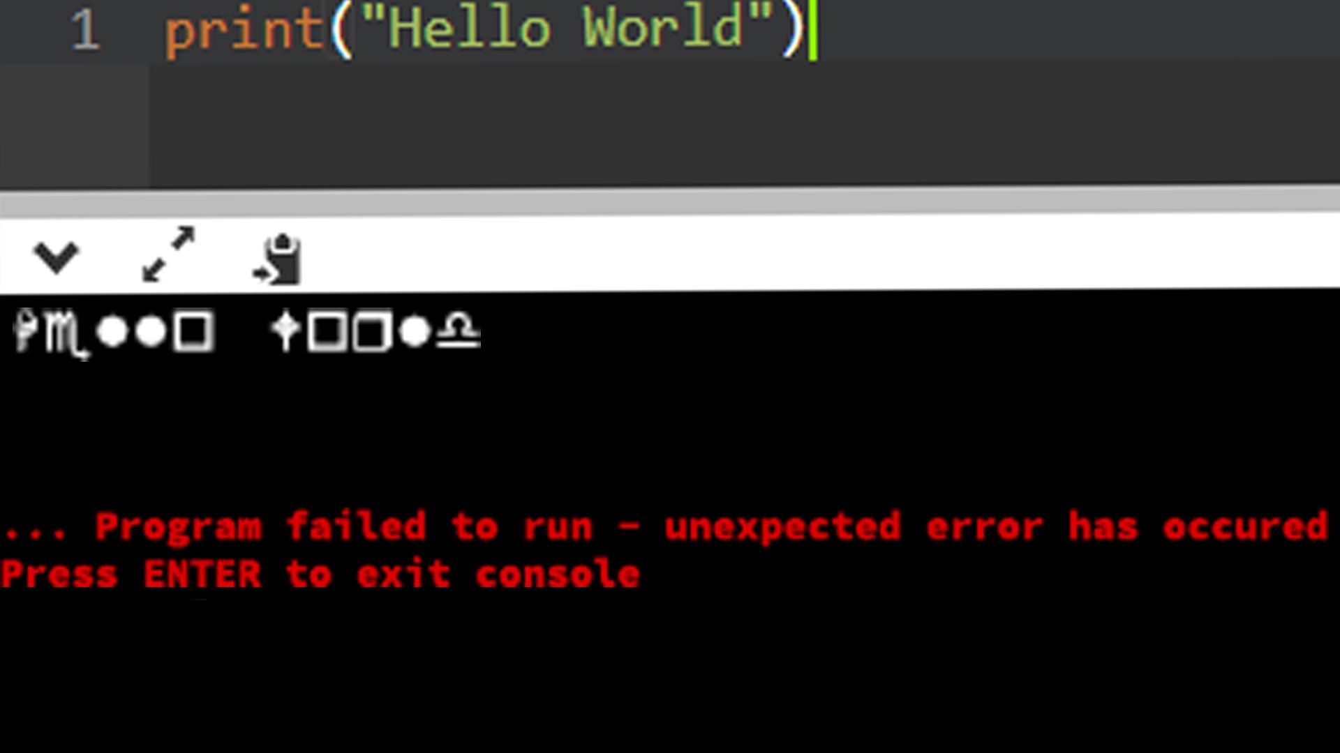 Code with Python they said, it will be east they said. Where did I go ...