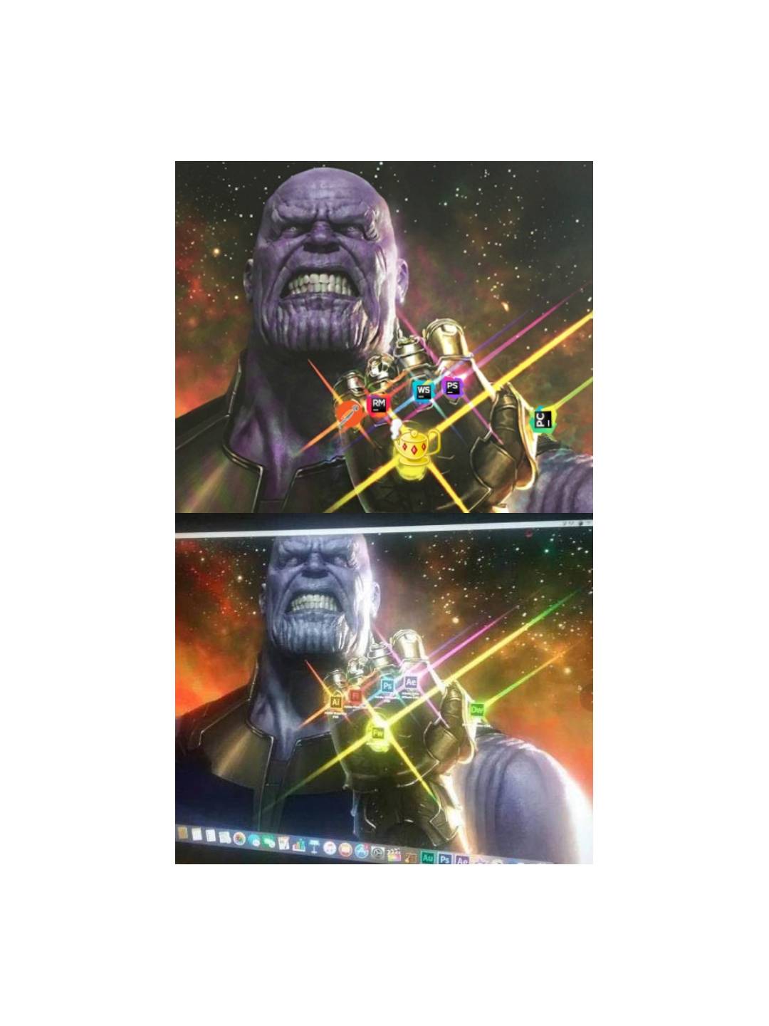 Coder's Thanos and designer's | Scrolller