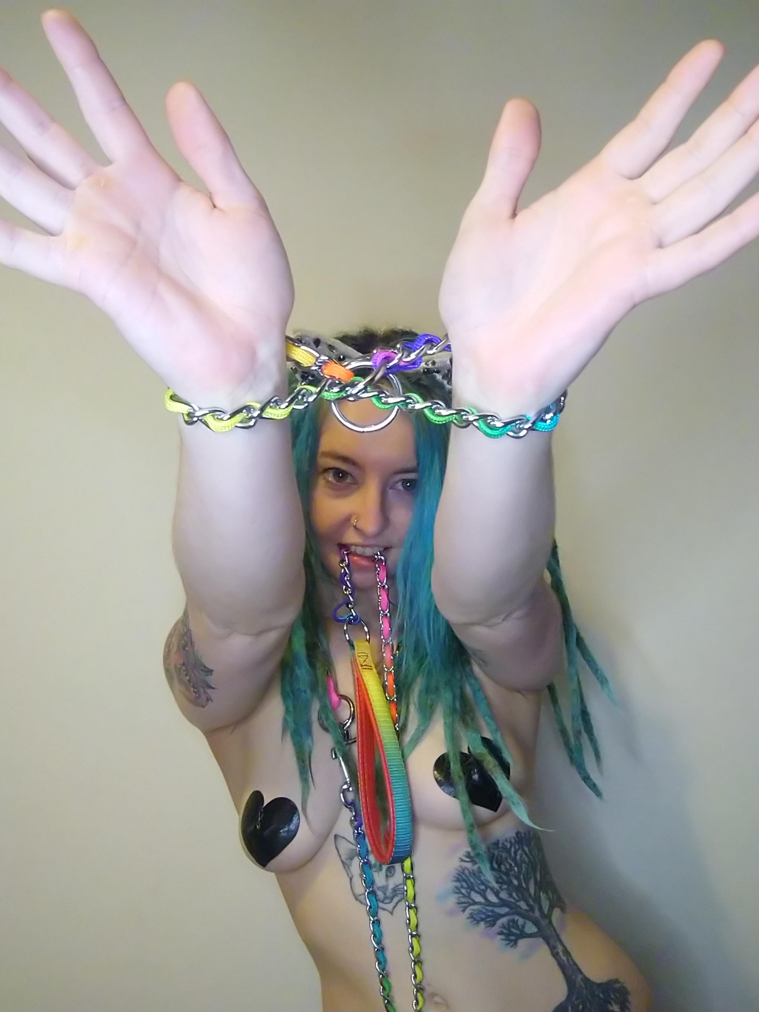 Collared and cuffed [oc] | Scrolller