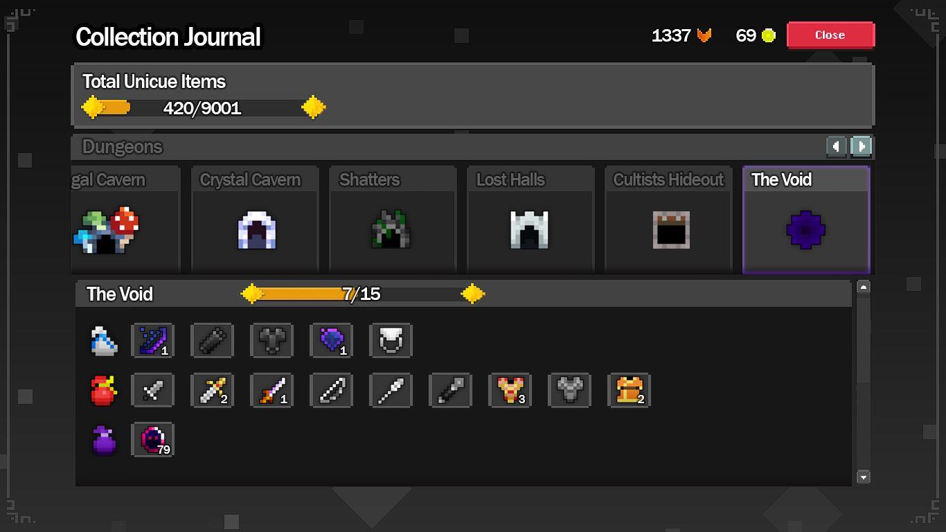 Collection journal (numbers just placeholders) | Scrolller