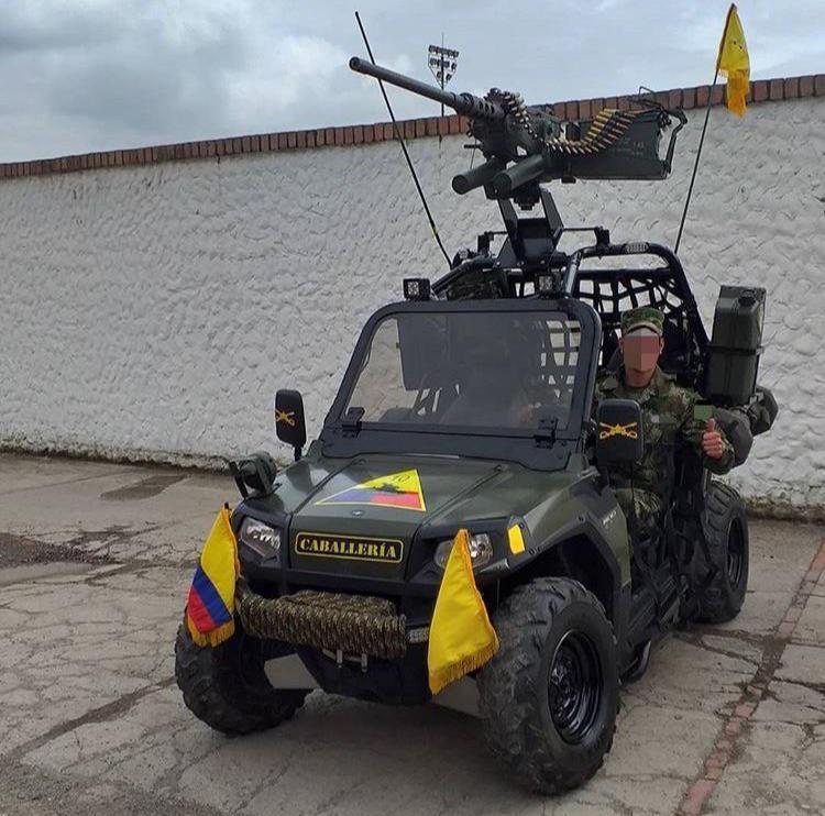 Colombian army, light reconnaissance vehicle prototype. | Scrolller