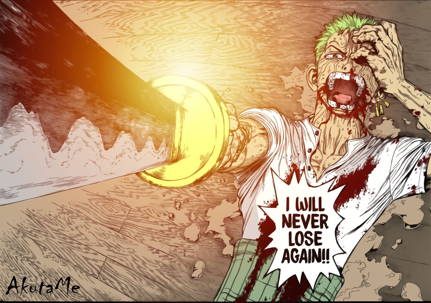 colored boichi's Zoro | Scrolller