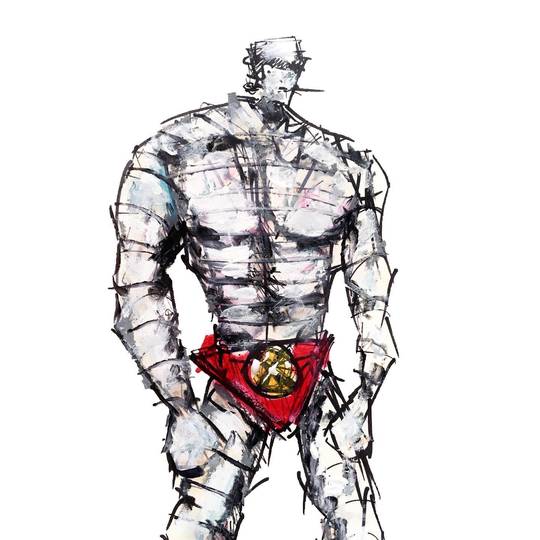 Colossus by me ....mixed media 🧙🏼‍♂️ | Scrolller