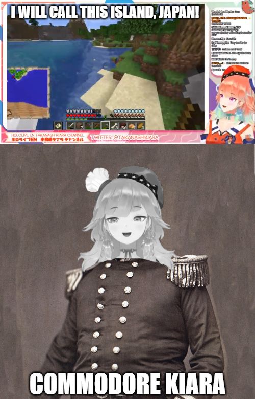 Commodore Kiara arriving in "Japan" (c. 2020) | Scrolller