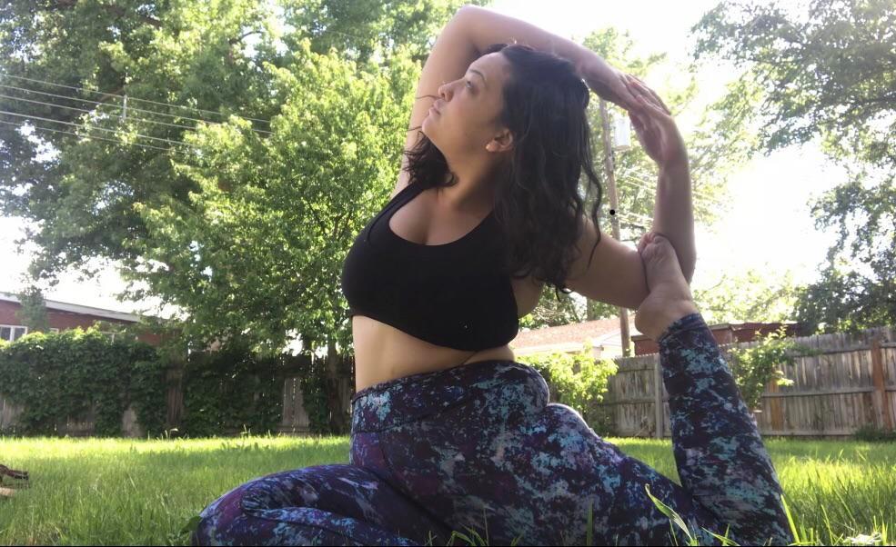 [COMP] Mermaid Pose. Trying to start doing yoga for real. | Scrolller