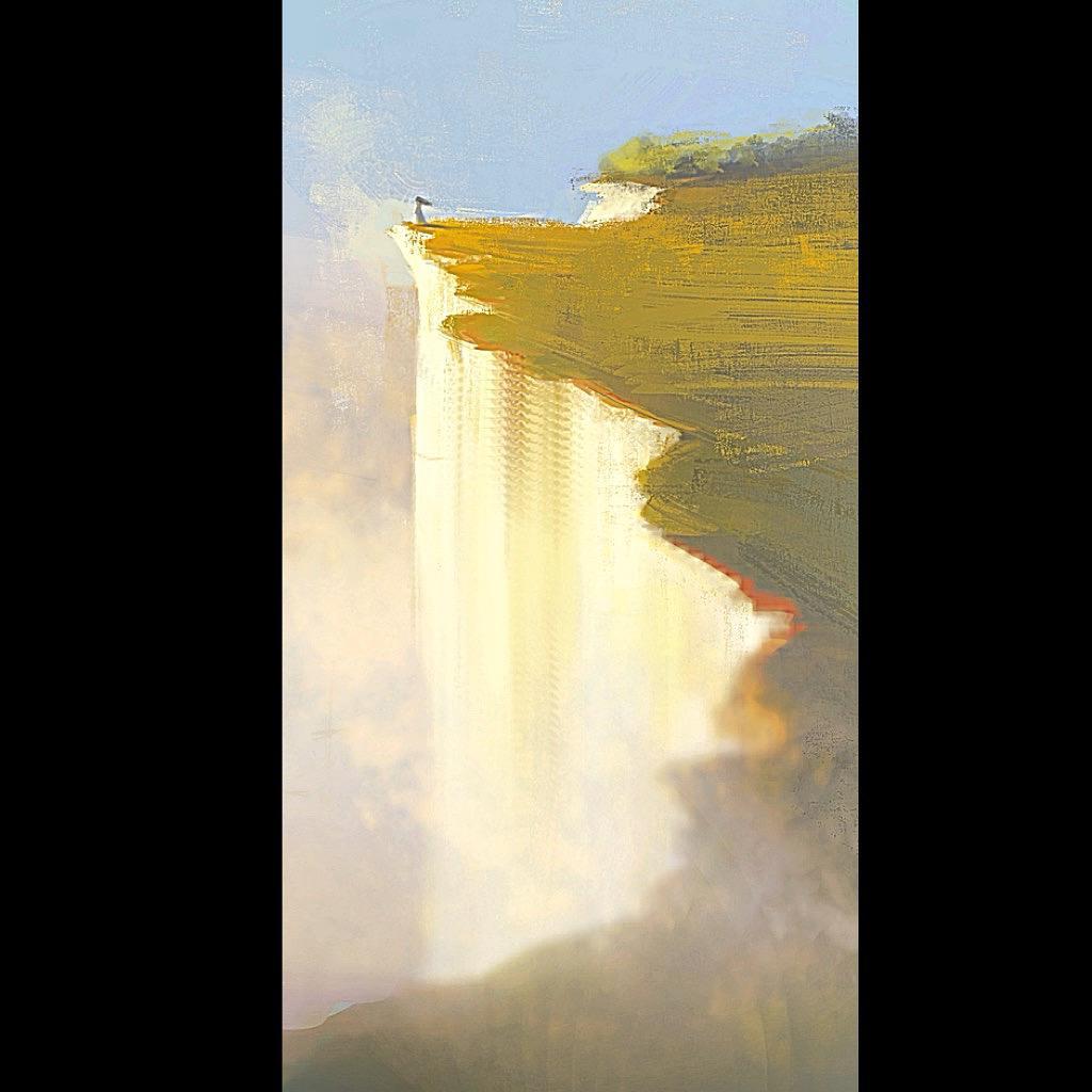 "Contemplating" done in procreate | Scrolller