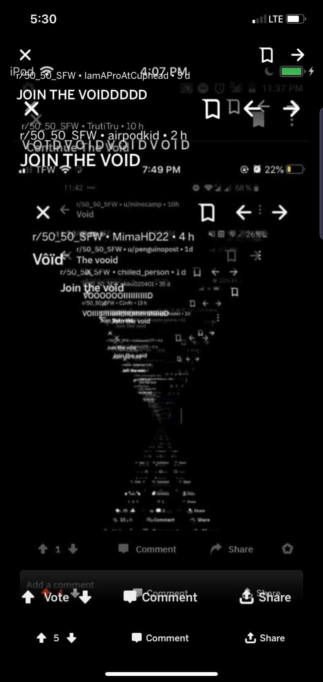 Continue the void | Scrolller