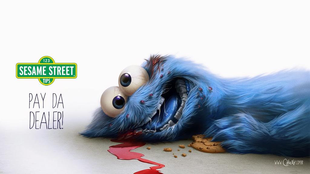 Cookie Monster by Ricardo Chucky | Scrolller