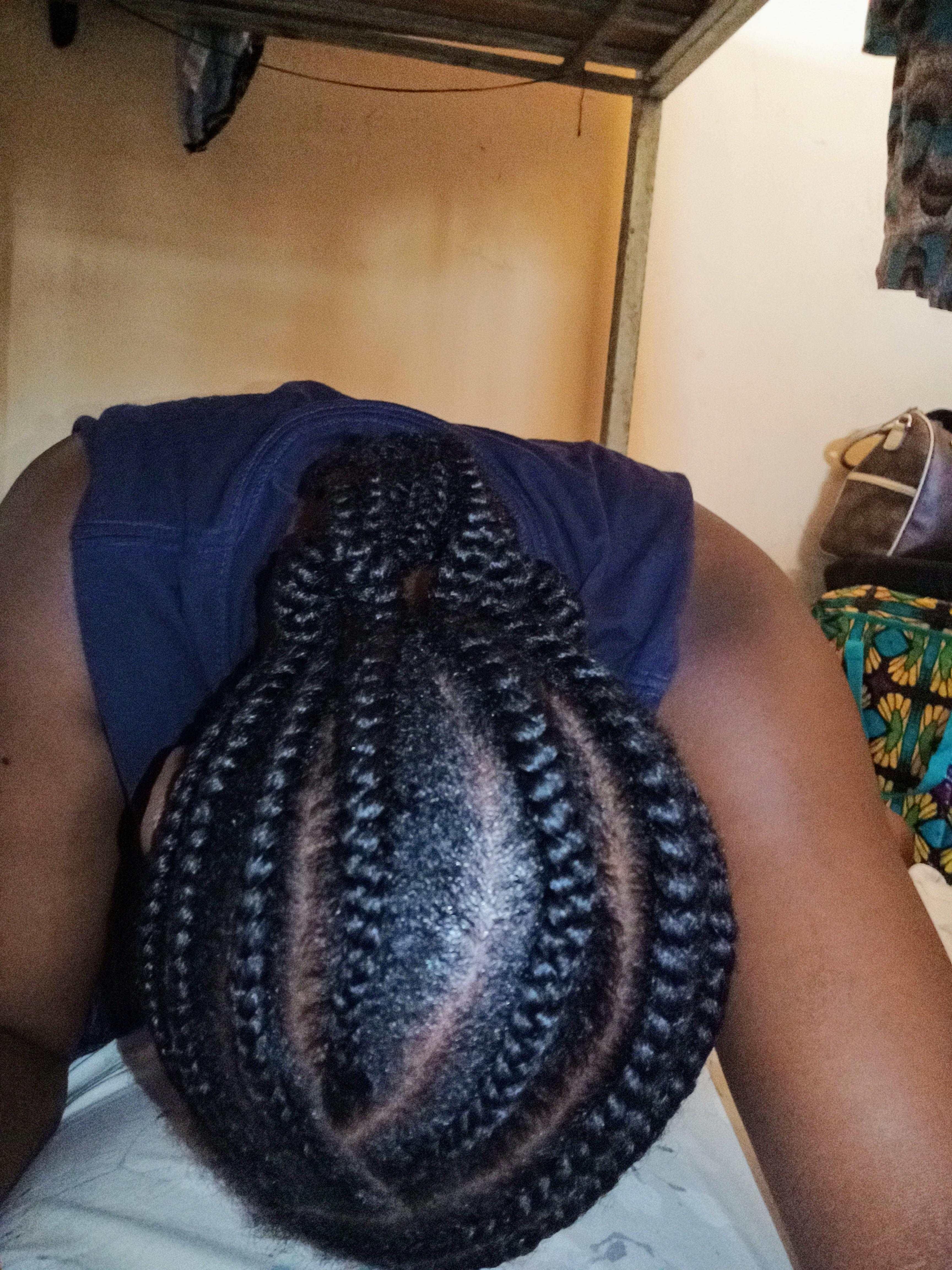 Corn-rows done by my Mum! 💙 | Scrolller