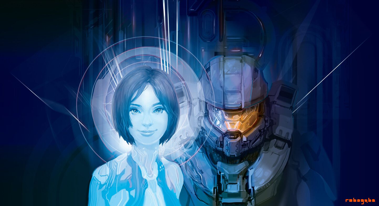CORTANA & MASTER CHIEF by Gabo Garza | Scrolller