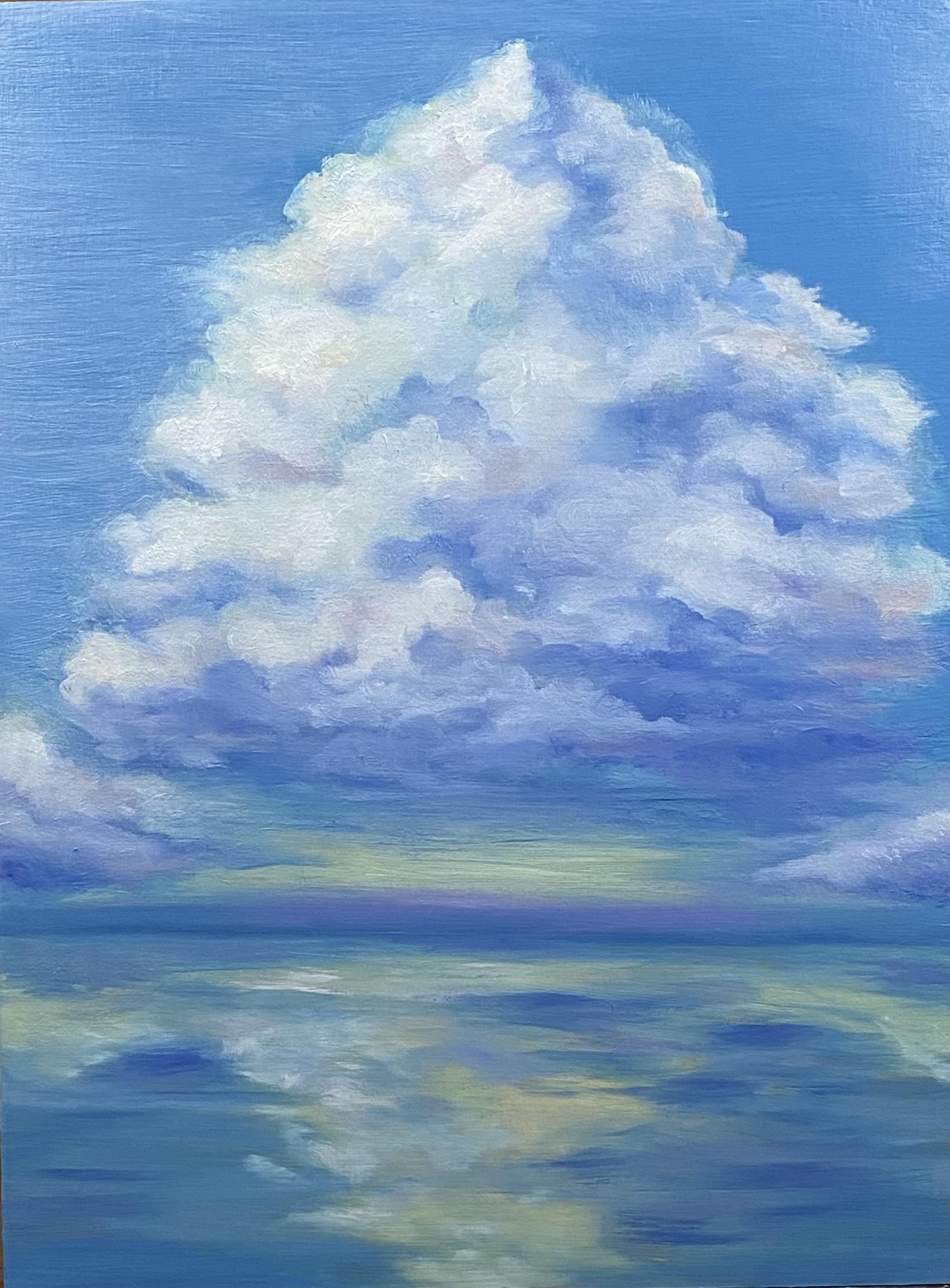 Cotton Candy Clouds, me, oils, 2021 | Scrolller