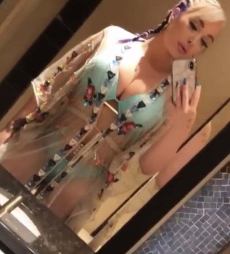 Cover ups don't exactly cover up much when you are wearing a Bombshell Bikini | Scrolller