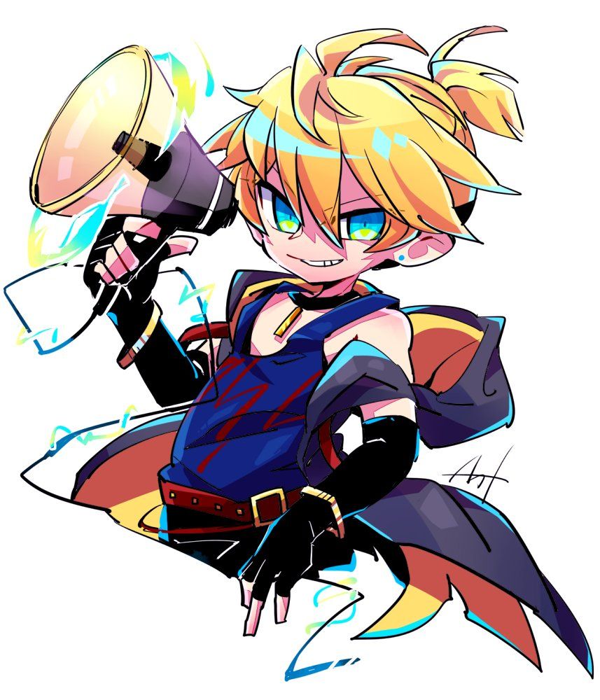 Crash Fever Spiral Scream Kagamine Len ( ANT(蟻) @meganegirai ) | Scrolller