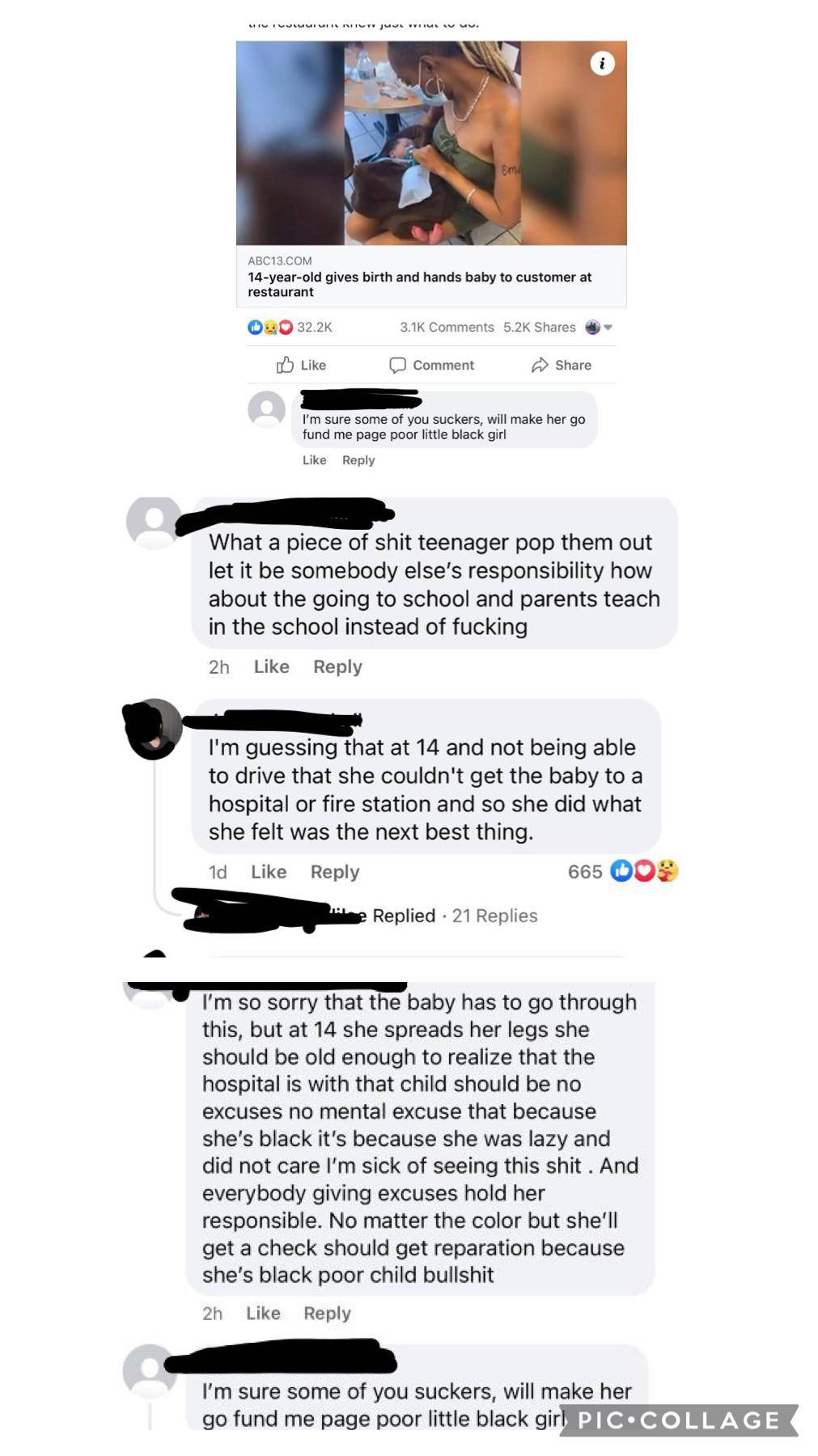 Crazy aunt decides to show her racist side. | Scrolller