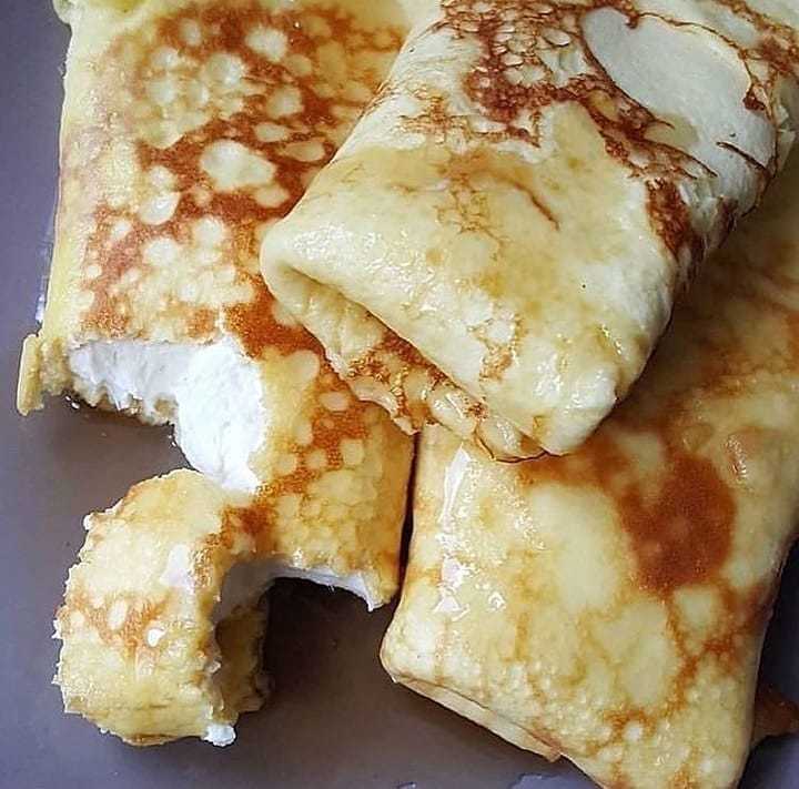 Cream cheese pancakes | Scrolller