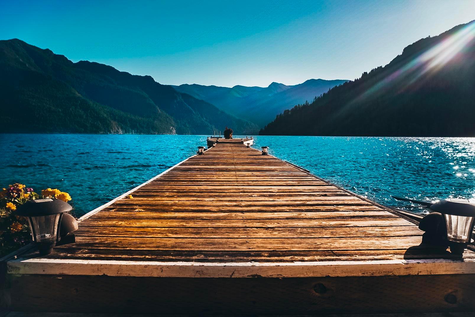 Crescent lake, Washington. | Scrolller